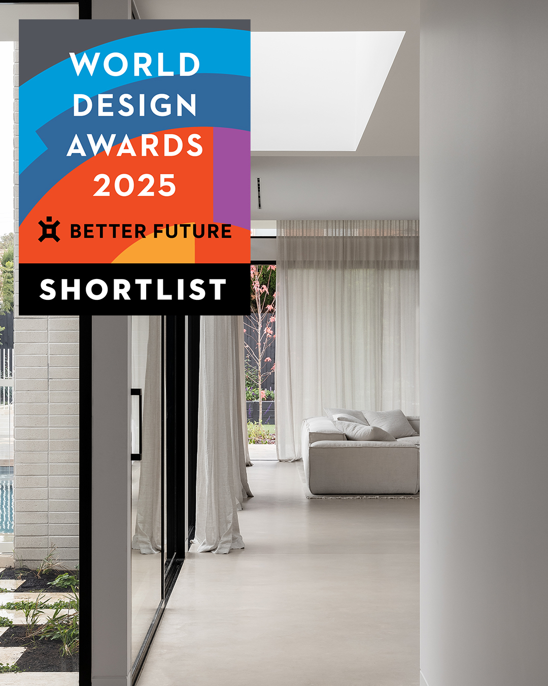 Ivory House Shortlisted at the WORLD Design Awards 2025 - Homeroom Studio